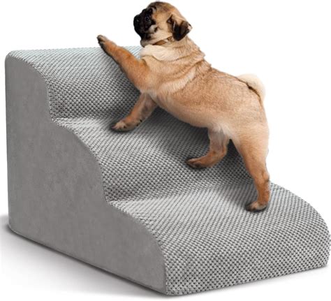 Nepfaivy Escalier Pour Chiens De Petite Taille Marches Pour Lit Et