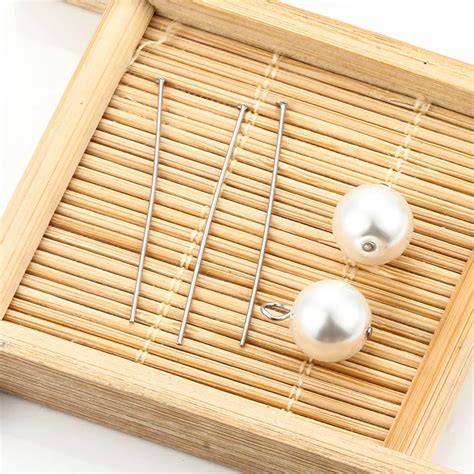 Stainless Steel Head Pins 18k Pvd Gold Plated Straight T Pin For Diy