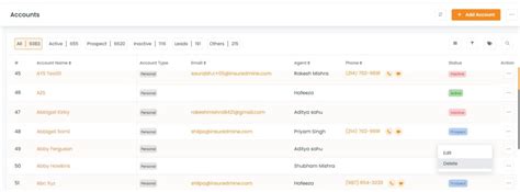 Archive Accounts Insuredmine Crm Optimize And Grow Your Insurance Agency