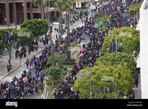 Los Angeles April 24 Armenian Community March Thousands Of People