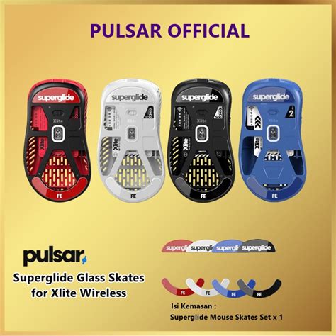 Jual Pulsar Superglide Mousefeet For Xlite Wireless Mouse Feet Super