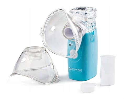 PRZENOŚNY CICHY INHALATOR MESH OROMED NEBULIZATOR DLA DZIECI DOROSŁYCH