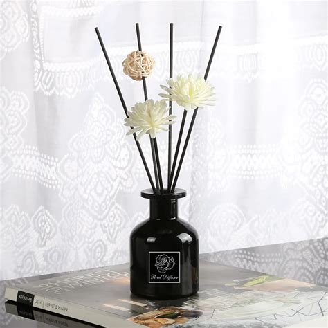 호환 5 개갑 향수 병 아로마 테라피 스틱 디퓨저 확장 꽃 액세서리 리드 티몬