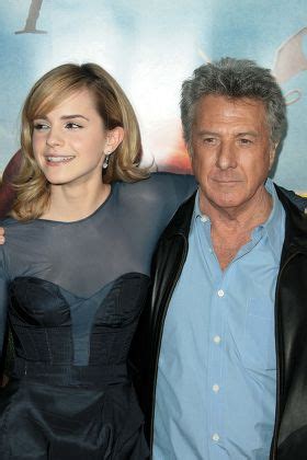 Emma Watson Dustin Hoffman Editorial Stock Photo Stock Image