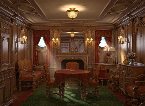 Titanic Parlour Suite Sitting Room C62 In Louis Xiv Style C56 On