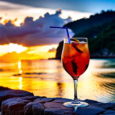 Strawberry Eclipse A Refreshing And Sophisticated Cocktail With A