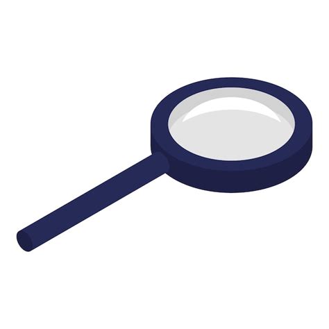 Premium Vector Magnifier Icon Isometric Of Magnifier Vector Icon For Web Design Isolated On