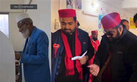 General Elections Ji Pti And Anp Leaders Cast Votes