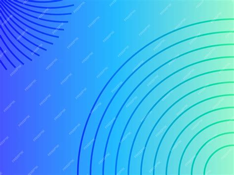 Premium Vector Gradient Color Background Design With Corner Circular