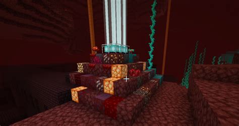 I Made A Working Nether Beacon Each Corner Is Comprised Mostly Of