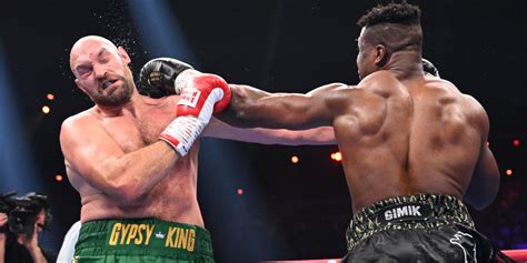 Tyson Fury V Francis Ngannou Full Eye Opening Punch Statistics Released