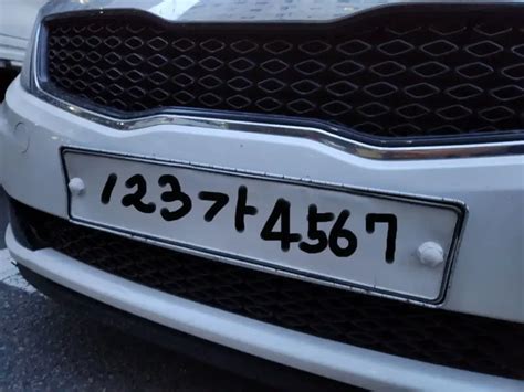 차량 번호판 색상 숫자 문자 의미 장기 렌터카 자동차 번호판 하 허 호 간단 리뷰