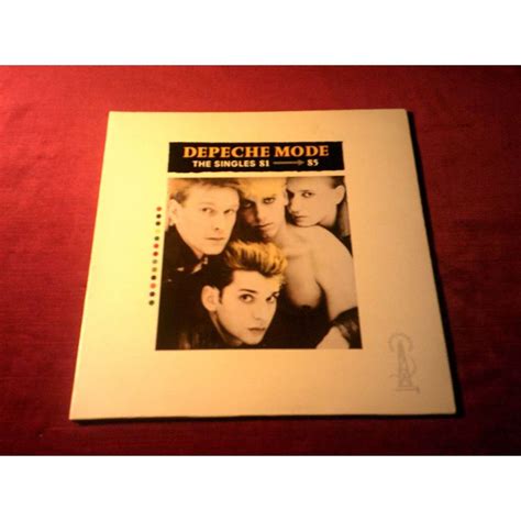 The Singles 81 85 De Depeche Mode 33T Gatefold Chez Oemie Ref
