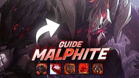 GUIDE MALPHITE BUILD RUNES COMBOS Ft Kyrou Master YouTube