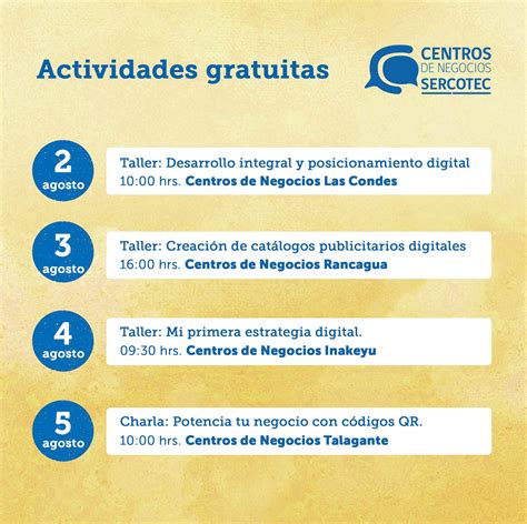 Sercotec on Twitter QuédateEnLíneaconSercotec porque tenemos excelentes charlas y talleres