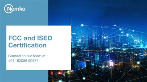 Fcc Ised Certification Compliance Globalmarket