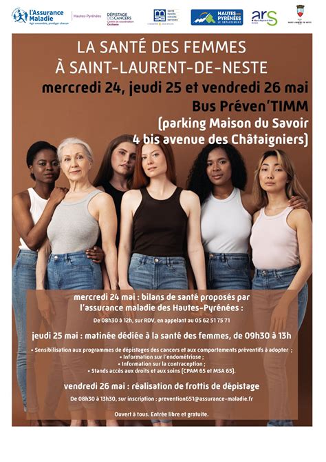 La Santé Des Femmes à Saint Laurent De Neste Cetir