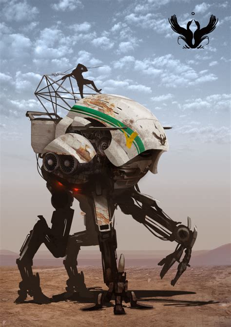 Walker Hybrid 01 By Rikardodille On Deviantart Mech Sci Fi Concept