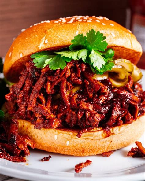 Bbq Shredded Tofu High Protein Vegan Pulled Pork School Night Vegan