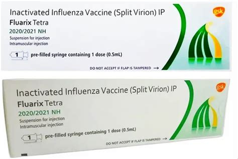 Fluarix Tetra Injection 0 5 Ml At ₹ 1736 Piece In Pollachi Id 2852738353888