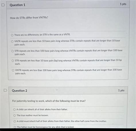 Solved How Do Strs Differ From Vntrs There Are No