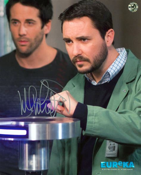 Wil Wheaton Signed Eureka 8x10 Photo Wizard World Pristine Auction