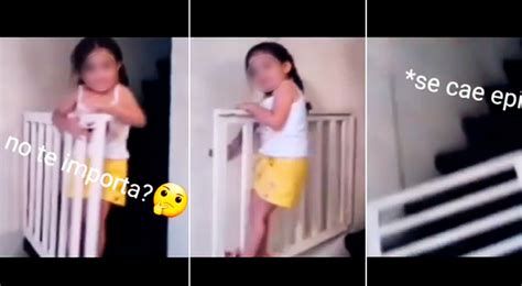 Facebook Video Viral Madre Advierte A Su Hija Que Se Iba A Caer Pero No Le Hace Caso Y Sufre