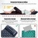 PACOONE Outdoor Camping Sleeping Pad Inflatable Mattress With Pillows