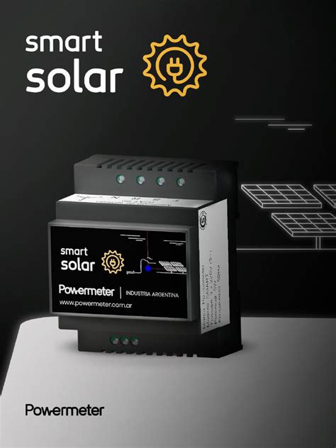 Powermeter Brochure Smart Solar Pdf Fotovoltaica Sistema Fotovoltaico