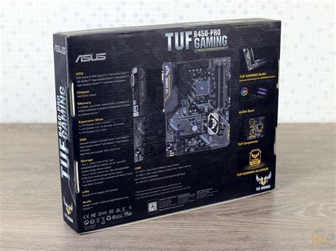Обзор материнской платы ASUS TUF B450-PRO GAMING: достойный средний ...