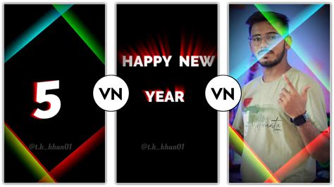 Happy New Year Video Editing Technical Sujit