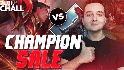 Je Nettoie Ce Champion Sale Soloq Challenger Top Garen Vs Yone