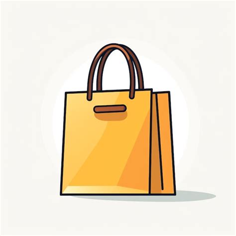 Premium Vector Shopping Bag Cartoon Vector