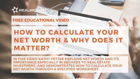Video How To Calculate Your Net Worth And Why Does It Matter
