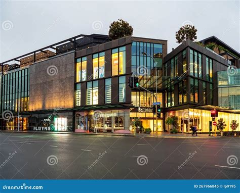 Westfield Newmarket Shopping Centre Entrance in Evening Light Editorial ...