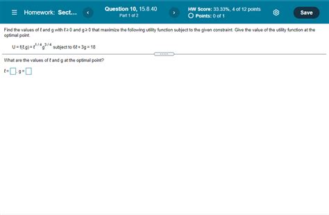 Solved Homework Sect Question Part Of Chegg