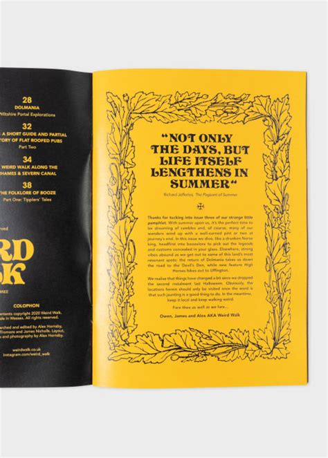 Weird Walk Magazine Issue No 3