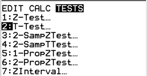 How To Perform A Paired Samples T Test On A Ti 84 Calculator