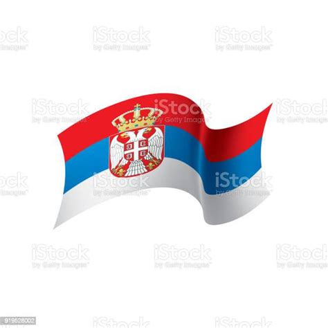 Vetores De Bandeira Da Sérvia Ilustração Vetorial E Mais Imagens De