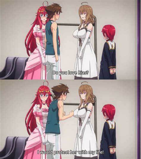 High School Dxd I Respect Her And Treasure Her Very Much😊