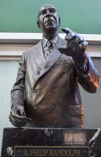 A Philip Randolph Civil Rights Activist Statue In Uni Flickr