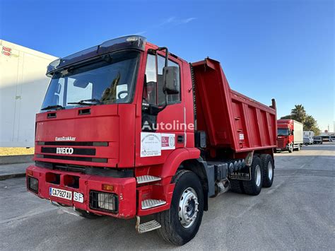 IVECO Eurotrakker 340 Dump Truck For Sale Spain Albal PQ32659