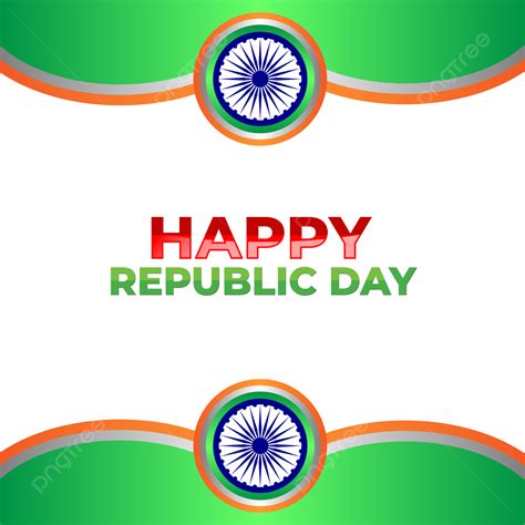 Illustration Of Happy Republic Day India 26 January Free Vector And Png