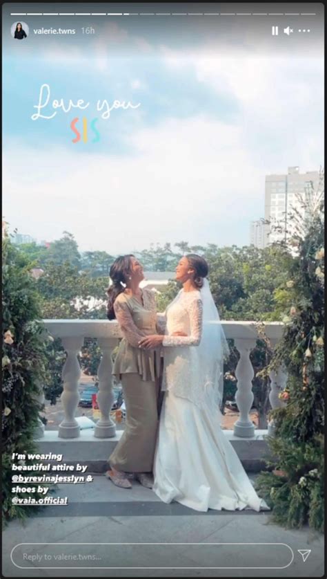 9 Momen Intimate Pernikahan Veronika Twins Ditemani Kembaran