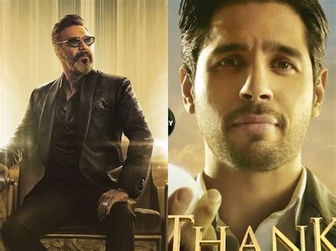 Thank God Ajay Devgn Oozes Swag Sidharth Malhotra Looks Intense In