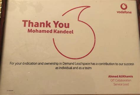 Mohamed Kandeel On Linkedin Recognition Success Hardwork