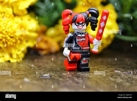 GREENVILLE UNITED STATES Aug 16 2021 A Closeup Lego Minifigure Of