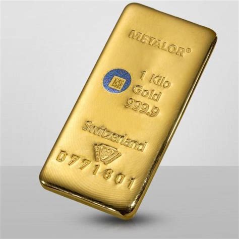 Metalor 1 Kilogram Bar Tania Group