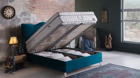 Κρεβάτια με Αποθηκευτικό Χώρο Βάσεις Κρεβατιών Istikbal Κούρος