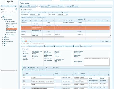 Procurement Management Software For Large Project Construction